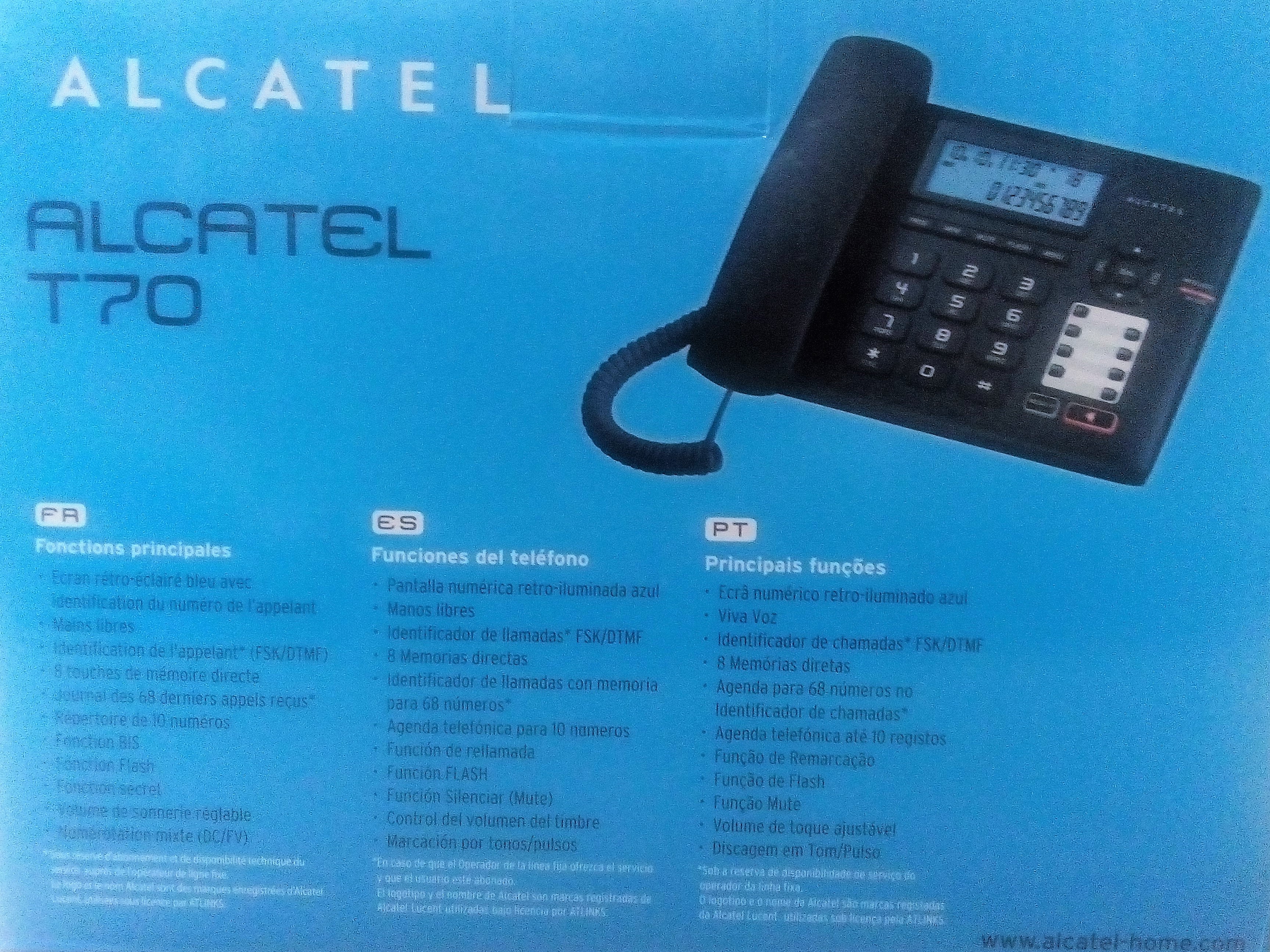 Alcatel Temporis T70 - Optima Ingenieria S.A - Teléfono Analógico