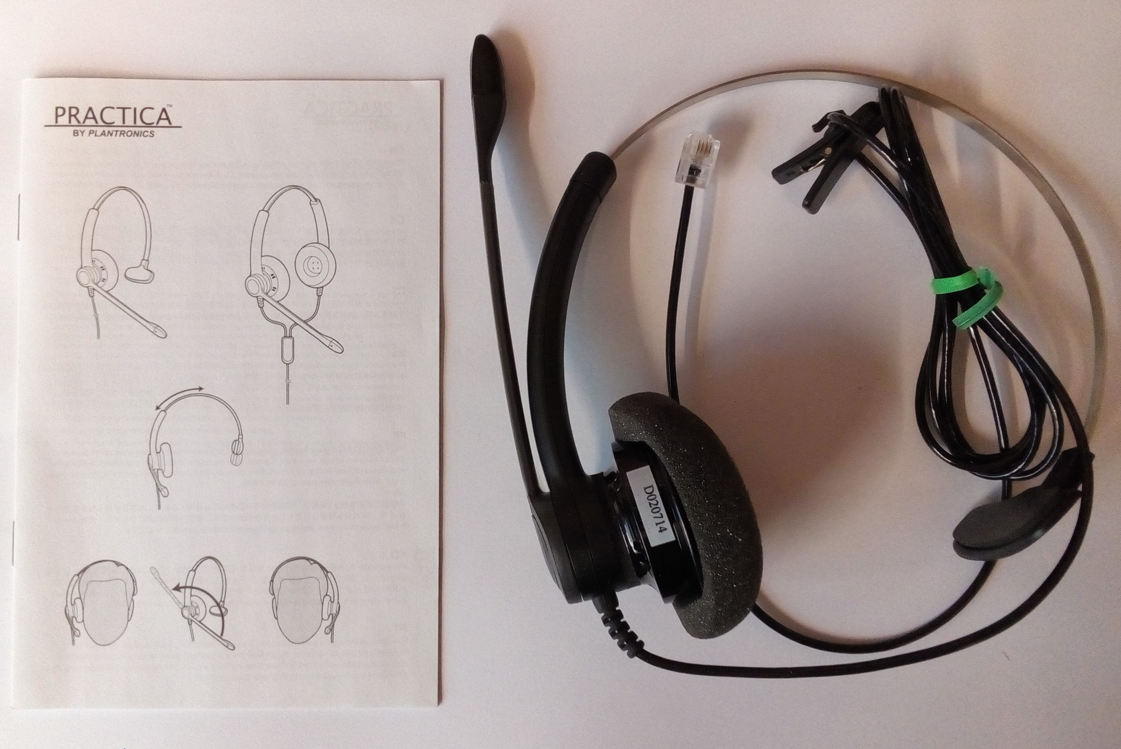 Auricular Plantronics Practica Modelo SP11 - Optima Ingenieria S.A